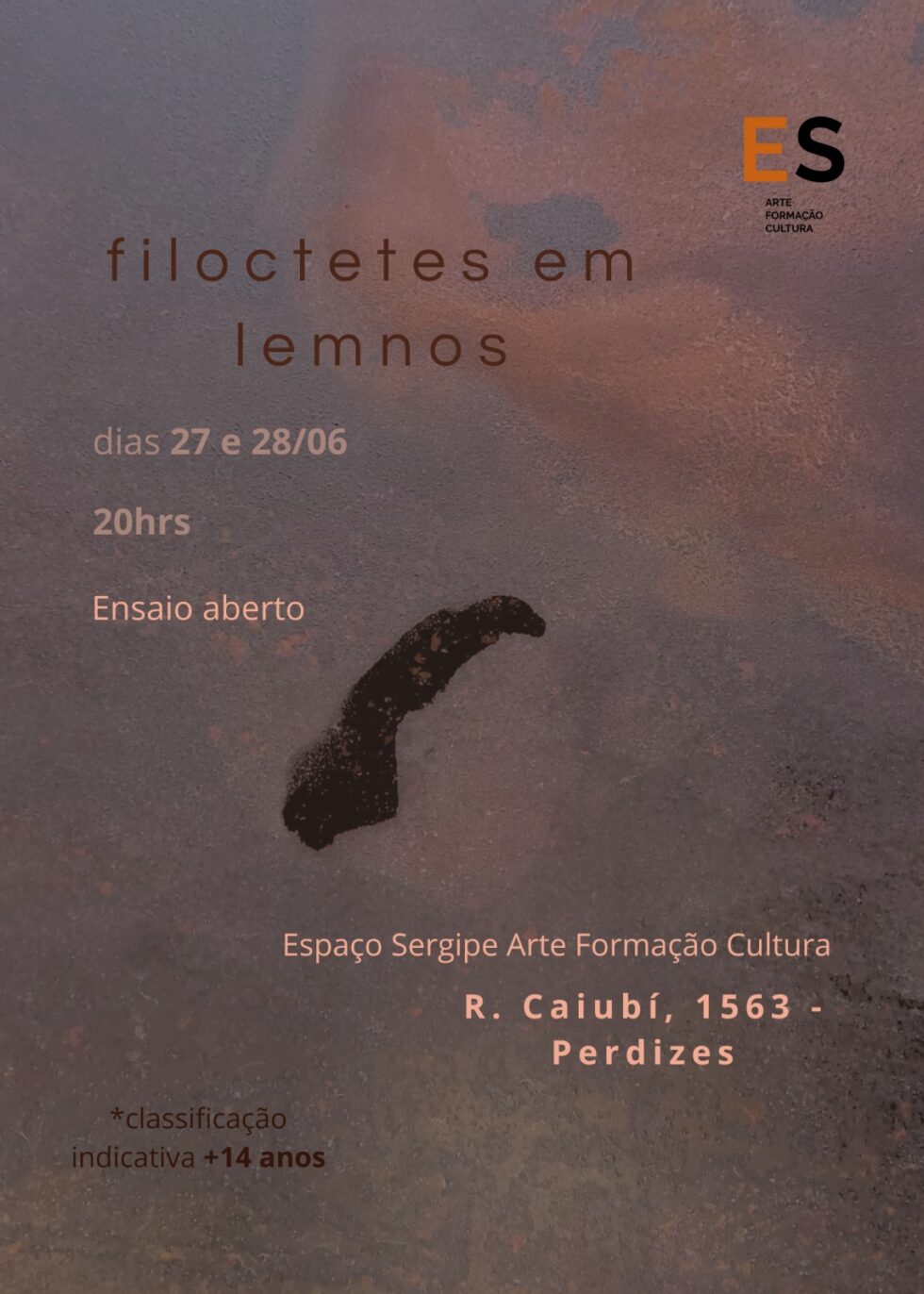 Ensaio Aberto Filoctetes em Lemnos - Espaço Sergipe